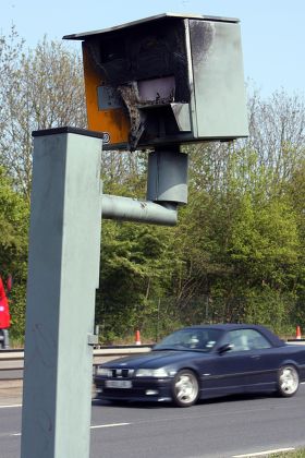Vandalised Speed Camera Editorial Stock Photo - Stock Image | Shutterstock