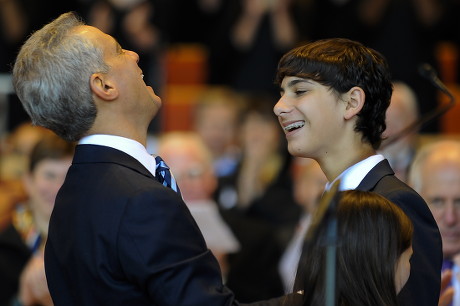 Chicago Mayor Rahm Emanuel L Laughs Editorial Stock Photo - Stock Image ...