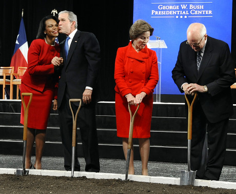 Lr Condoleezza Rice Former President George Editorial Stock Photo ...