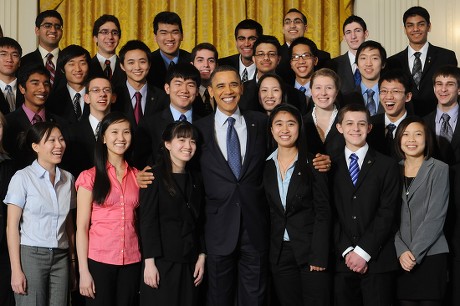 Us President Barack Obama C Poses Editorial Stock Photo - Stock Image ...