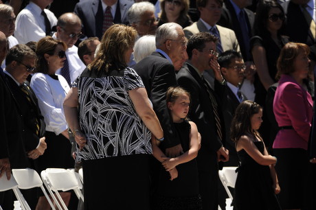 Family Members Watch Pall Bearers Remove Editorial Stock Photo - Stock ...