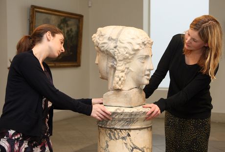 Rare Two Headed Roman Bust Found Editorial Stock Photo - Stock Image ...