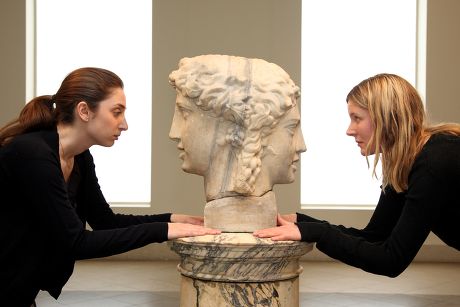 Rare Two Headed Roman Bust Found Editorial Stock Photo - Stock Image ...