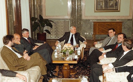 Belgrade Serbia Yugoslavia Serbian President Milan Editorial Stock ...