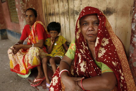 Dalit Women Sit Their Compound Nazirabazaar Editorial Stock Photo ...