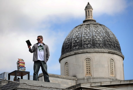 Book Lover Graham Fudger Reads Extracts Editorial Stock Photo - Stock ...