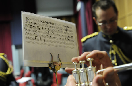 Fanfare Trumpets Central Band Royal Air Editorial Stock Photo - Stock ...