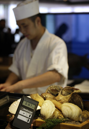 Chef Checks Radiation Levels Sea Food Editorial Stock Photo - Stock ...