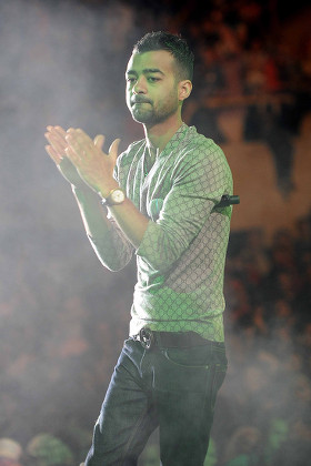Egyptain Singer Haitham Shaker Performs During Editorial Stock Photo ...