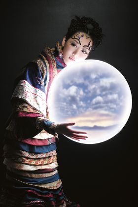 Chinese singer Sa Dingding. - 30 Apr 2008 Stock Pictures, Editorial ...