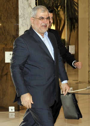 Head Hezbollahs Parliamentary Bloc Mohamed Raad Editorial Stock Photo ...