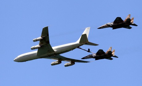 Israeli Air Force Boeing 707 Refueling Editorial Stock Photo - Stock ...