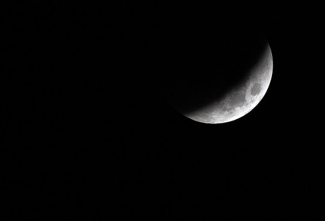 Earth Casts Shadow Over Moon During Editorial Stock Photo - Stock Image ...