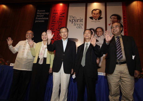 This Years Ramon Magsaysay Awardees Lr Editorial Stock Photo - Stock ...