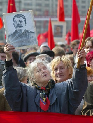 Moscow Russian Federation Elderly Woman Holds Editorial Stock Photo ...