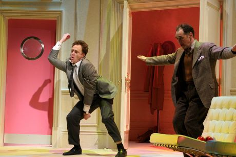 Opening night of 'Boeing Boeing' Play, Longacre Theatre, New York ...
