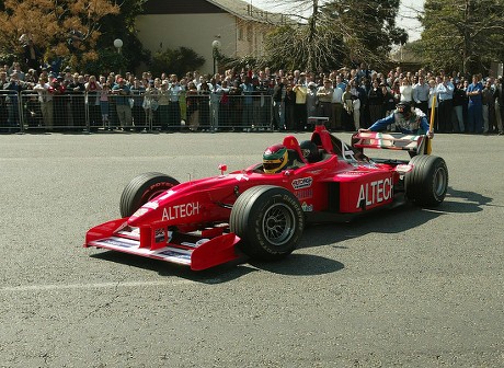 Alteck F1 Car Drives Through Streets Editorial Stock Photo - Stock ...