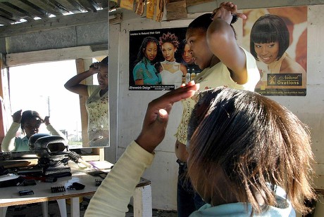 South African Residents Samora Machel Informal Editorial Stock Photo ...