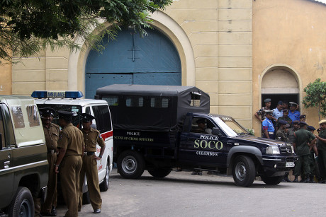 Sri Lanka Police Vehicles Ambulance Arrived Editorial Stock Photo ...