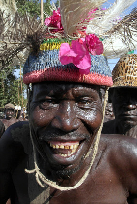 South Sudanese Man Celebrating Traditional Dress Editorial Stock Photo ...