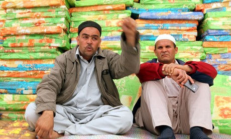 Libyan Men Who Fled Violence Western Editorial Stock Photo - Stock ...