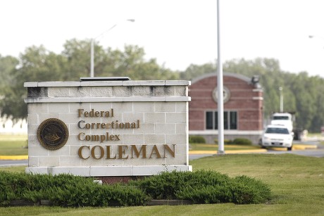 View Front Gates Coleman Federal Correctional Editorial Stock Photo ...