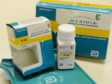 Bottle Containing 30 Day Supply Meridia Editorial Stock Photo - Stock ...