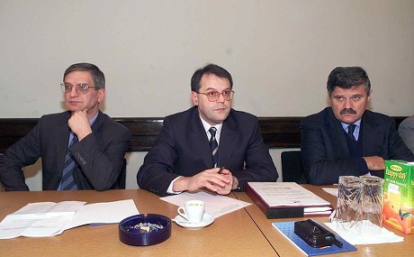 Belgrade Serbia Yugoslavia Serbian Opposition Leaders Editorial Stock ...