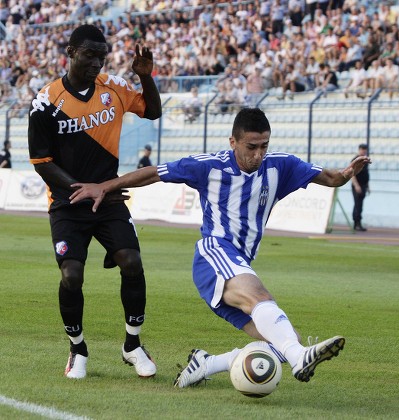 Entonjo Pishaj Rback Kf Tirana Fights Editorial Stock Photo - Stock ...