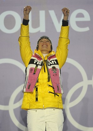 Womens Gold Medal Winner Maria Reisch Editorial Stock Photo - Stock ...