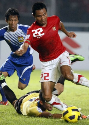 Muhammad Ridwan Red Duels Laoss Goal Editorial Stock Photo - Stock Image | Shutterstock