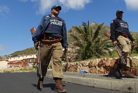 South African Metro Police Patrol Hangberg Editorial Stock Photo ...