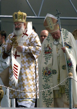 Kiev Ukraine Pope John Paul Ii Editorial Stock Photo - Stock Image ...
