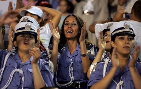 Algerian Police Women React During Opening Editorial Stock Photo ...