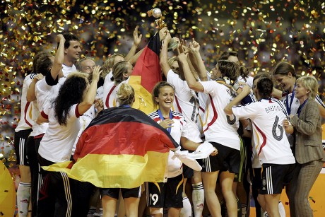 Members German Womens Soccer Team Celebrate Editorial Stock Photo ...