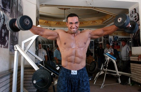Iraqi Bodybuilder Poses Baghdad Gym Named Editorial Stock Photo - Stock ...