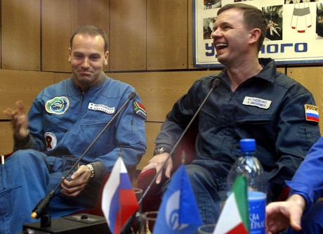 Baikonur Kazakhstan Members International Space Crew Editorial Stock Photo - Stock Image ...