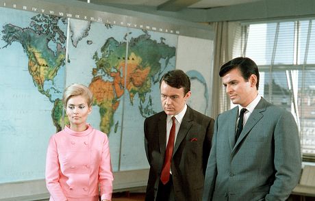 Champions Tv 1968 Alexandra Bastedo William Editorial Stock Photo ...