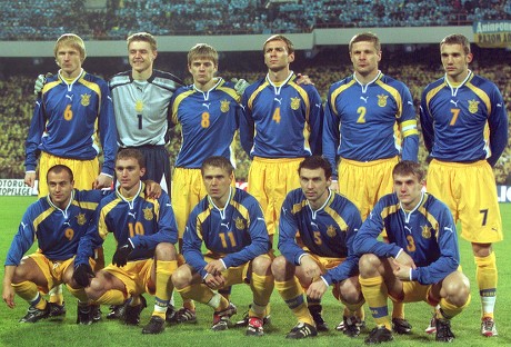 Kiev Ukraine Ukrainian National Team Pose Editorial Stock Photo - Stock ...