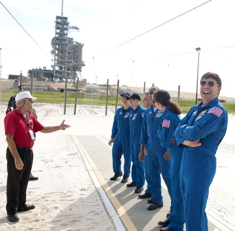 Nasa Astronauts Commander Steve Lindsey Pilot Editorial Stock Photo ...