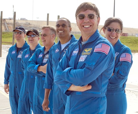 Nasa Astronauts Commander Steve Lindsey Pilot Editorial Stock Photo ...