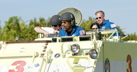 Nasa Astronauts Commander Steve Lindsey R Editorial Stock Photo - Stock ...