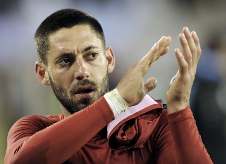 Usa Midfielder Clint Dempsey Applauds Crowd Editorial Stock Photo ...
