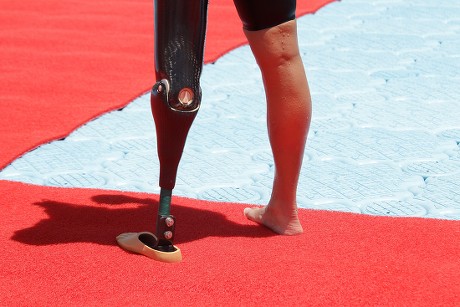 One Legged South African Swimmer Natalie Editorial Stock Photo - Stock ...