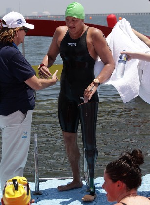 One Legged South African Swimmer Natalie Editorial Stock Photo - Stock ...