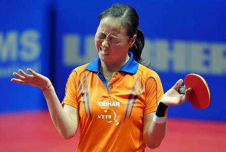 Jiao Li Netherlands Reacts During Her Editorial Stock Photo - Stock ...