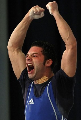 Ninel Miculescu Romania Celebrates His Victory Editorial Stock Photo ...