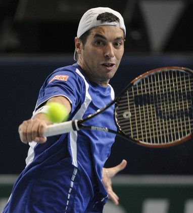 Albert Montanes Spain Returns Ball Florent Editorial Stock Photo ...
