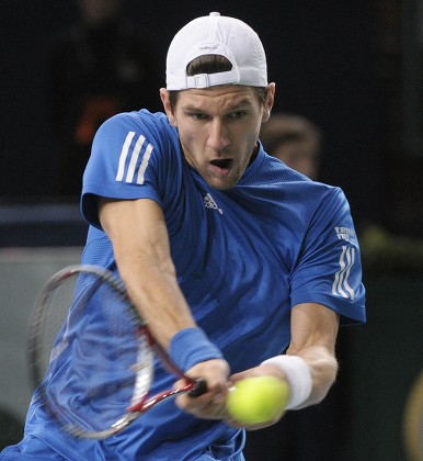 Jurgen Meltzer Austria Returns Ball Roger Editorial Stock Photo - Stock ...
