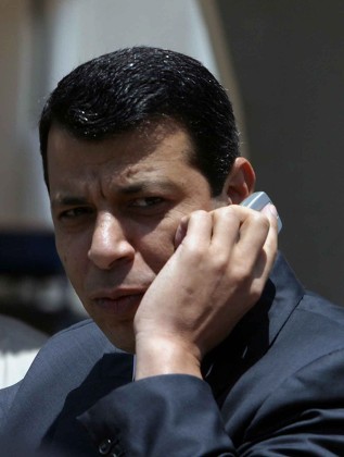 Palestinian Minister Mohammed Dahalan Arrives Cabinet Editorial Stock ...